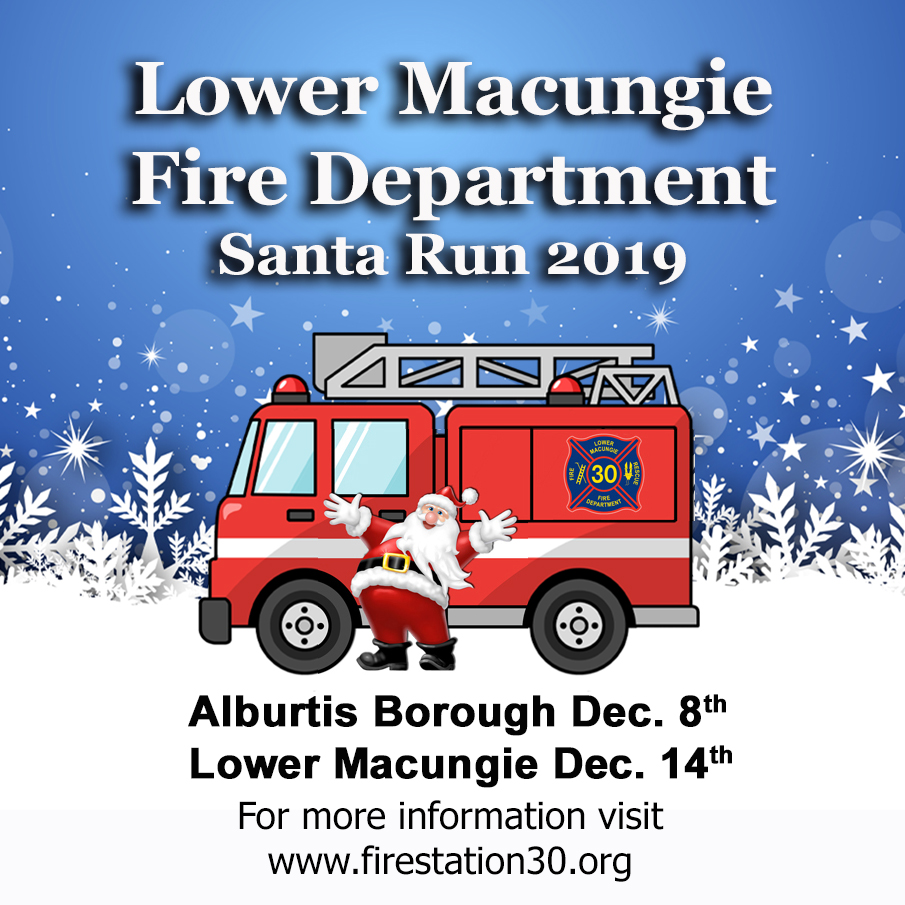 LOWER MACUNGIE FIRE DEPARTMENT – SANTA RUN 2019 – Lower Macungie Fire ...
